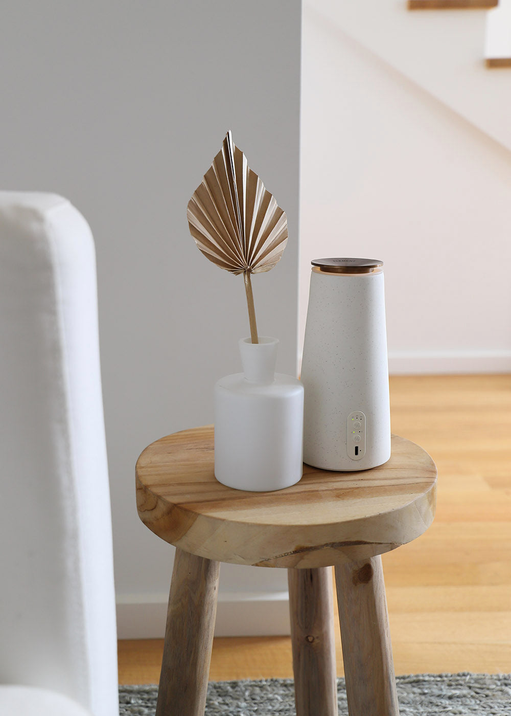 The stunning decor piece, beautiful heavy ceramic with a rose gold top ...